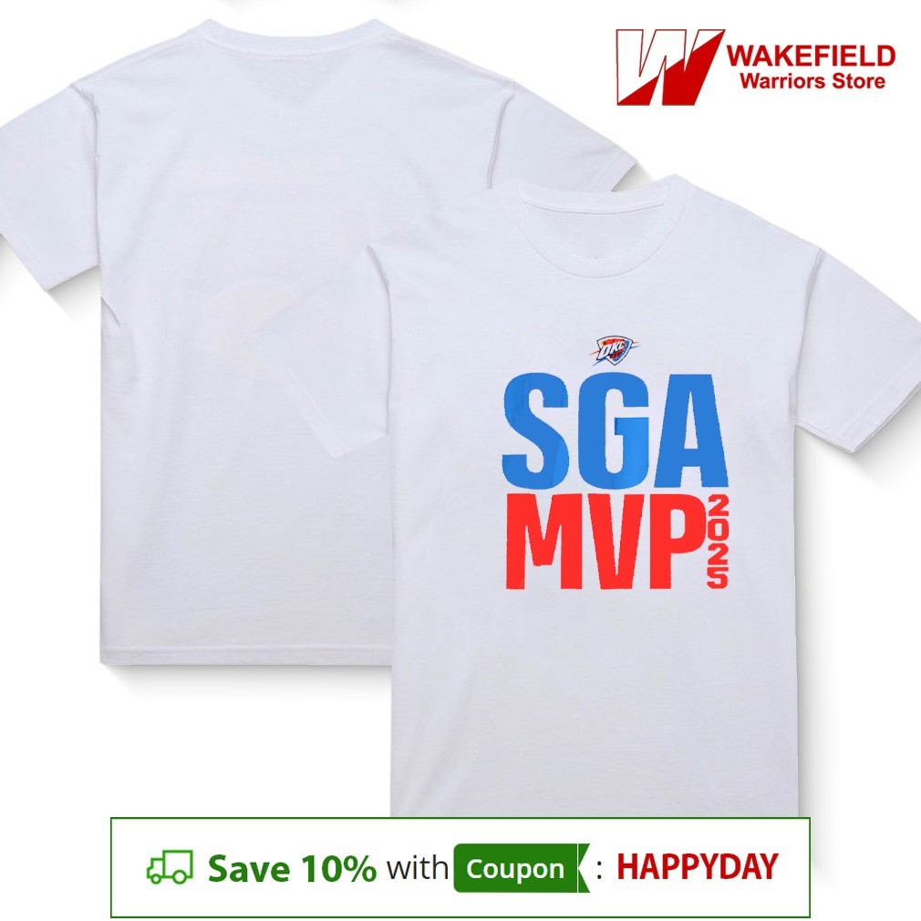 SGA MVP 2025 NBA Shai Gilgeous-Alexander Oklahoma City Thunder shirt, hoodie and sweatshirt
